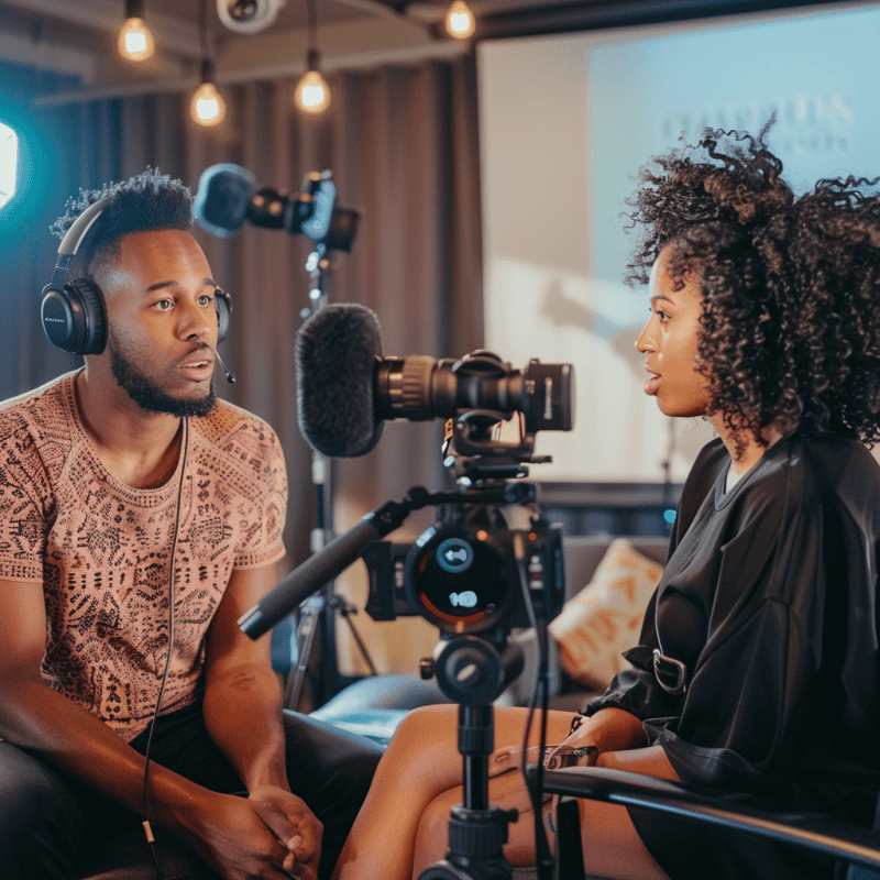 The Ultimate Guide to Lighting for Podcast Video Production | IT STARTS ...