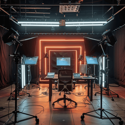The Ultimate Guide to Lighting for Podcast Video Production | IT STARTS ...